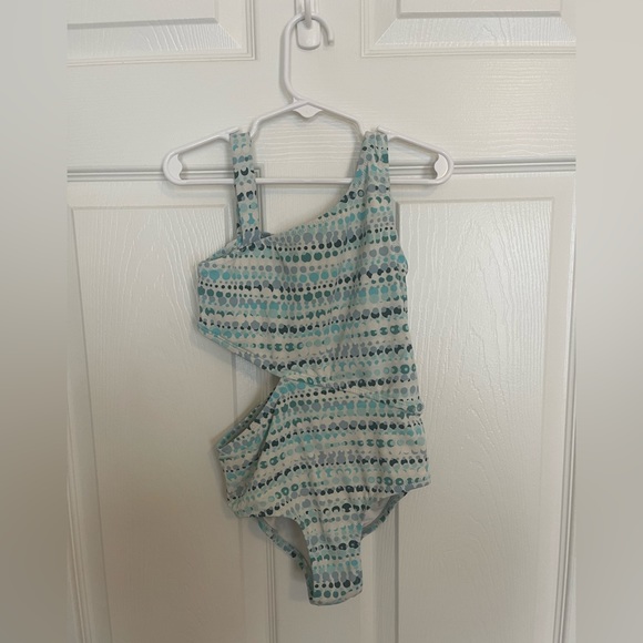 Garnet Hill Swim Garnet Hill Girls Blue One Piece Swimsuit Poshmark